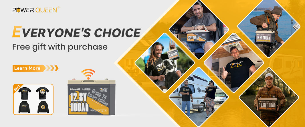 Power Queen LiFePO4 Battery | Lithium Battery - Power Queen US