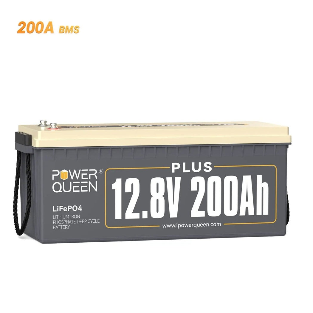 Power Queen 12V 200Ah PLUS Lithium Battery - Power Queen US