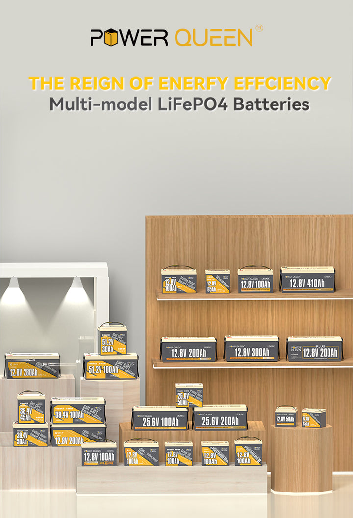 Power Queen LiFePO4 Battery | Lithium Battery - Power Queen US