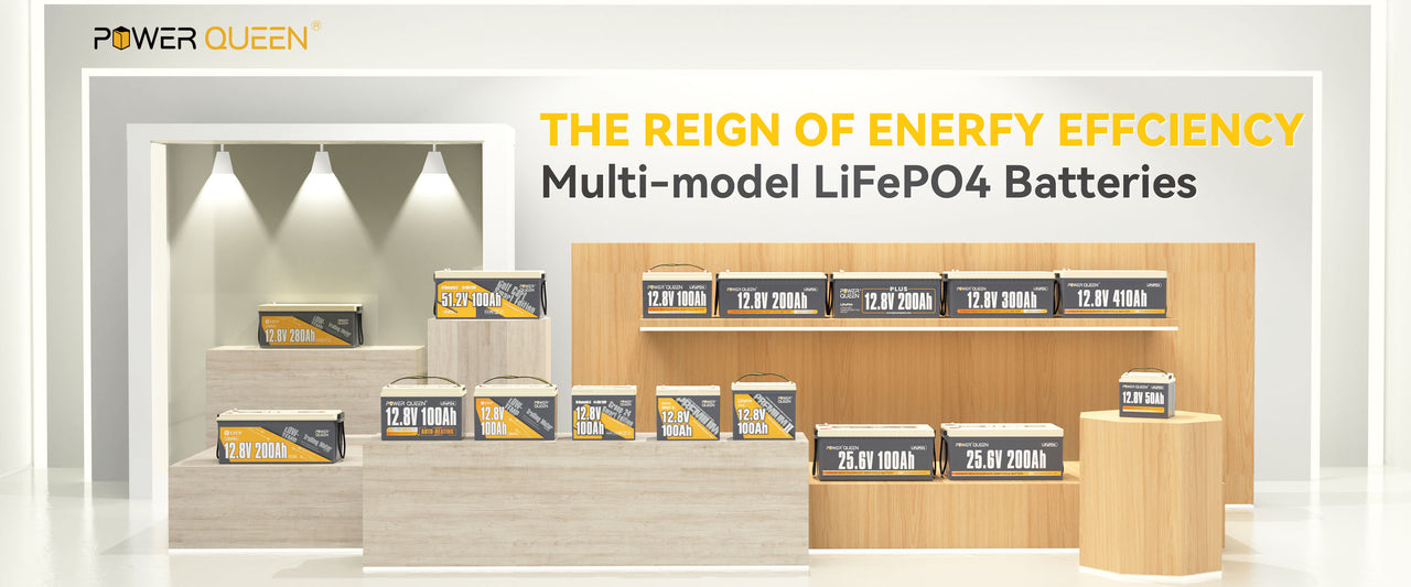 Power Queen LiFePO4 Battery | Lithium Battery - Power Queen US