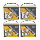 Power Queen 12V 100Ah Mini Lithium Battery - Power Queen US