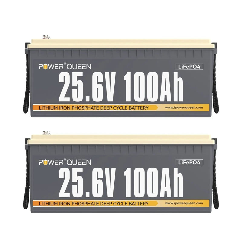 Power Queen 24V 100Ah Lithium Battery - Power Queen US