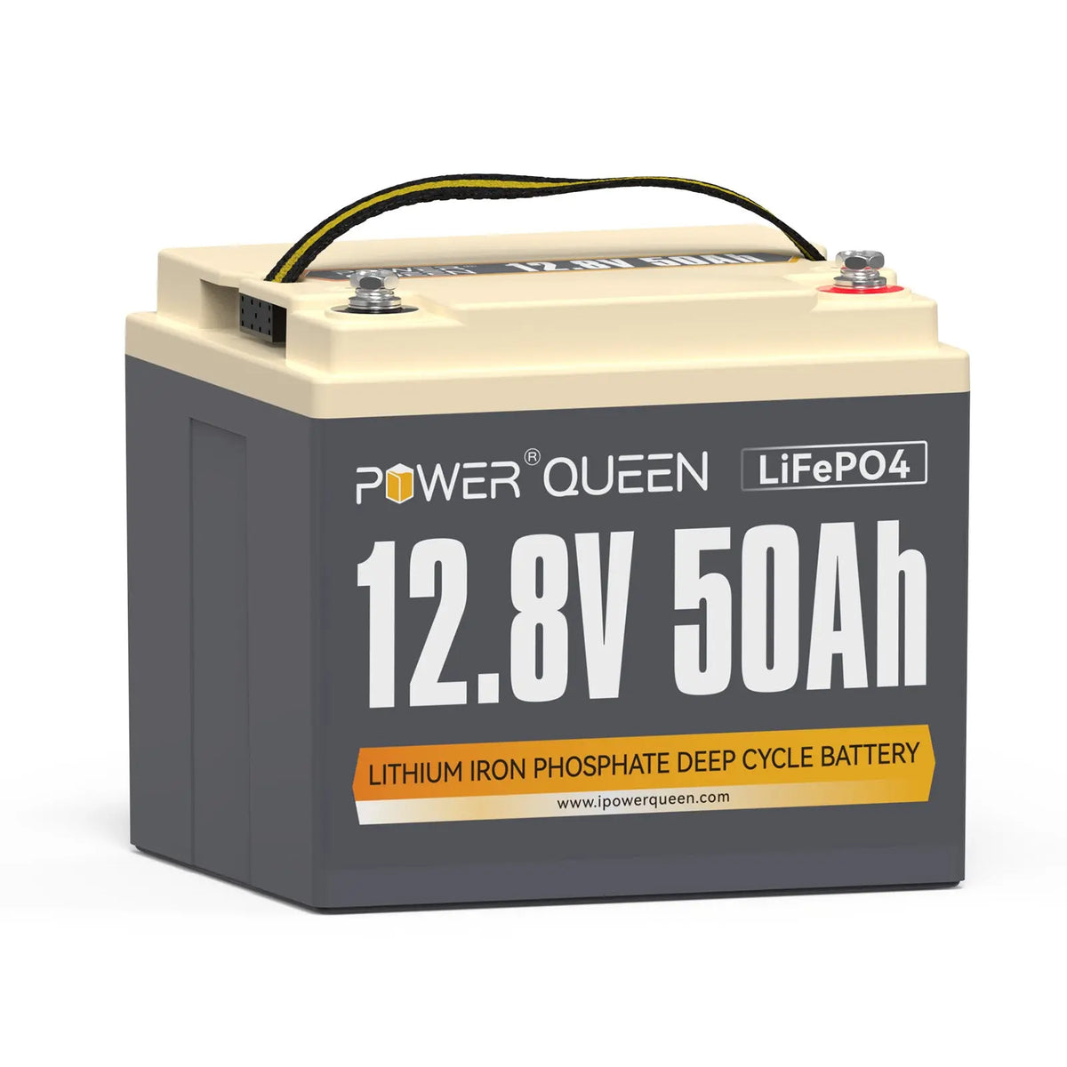 Power Queen 12V 50Ah Deep Cycle Lithium Battery - Power Queen US