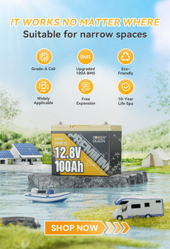 Power Queen LiFePO4 Battery | Lithium Battery - Power Queen US